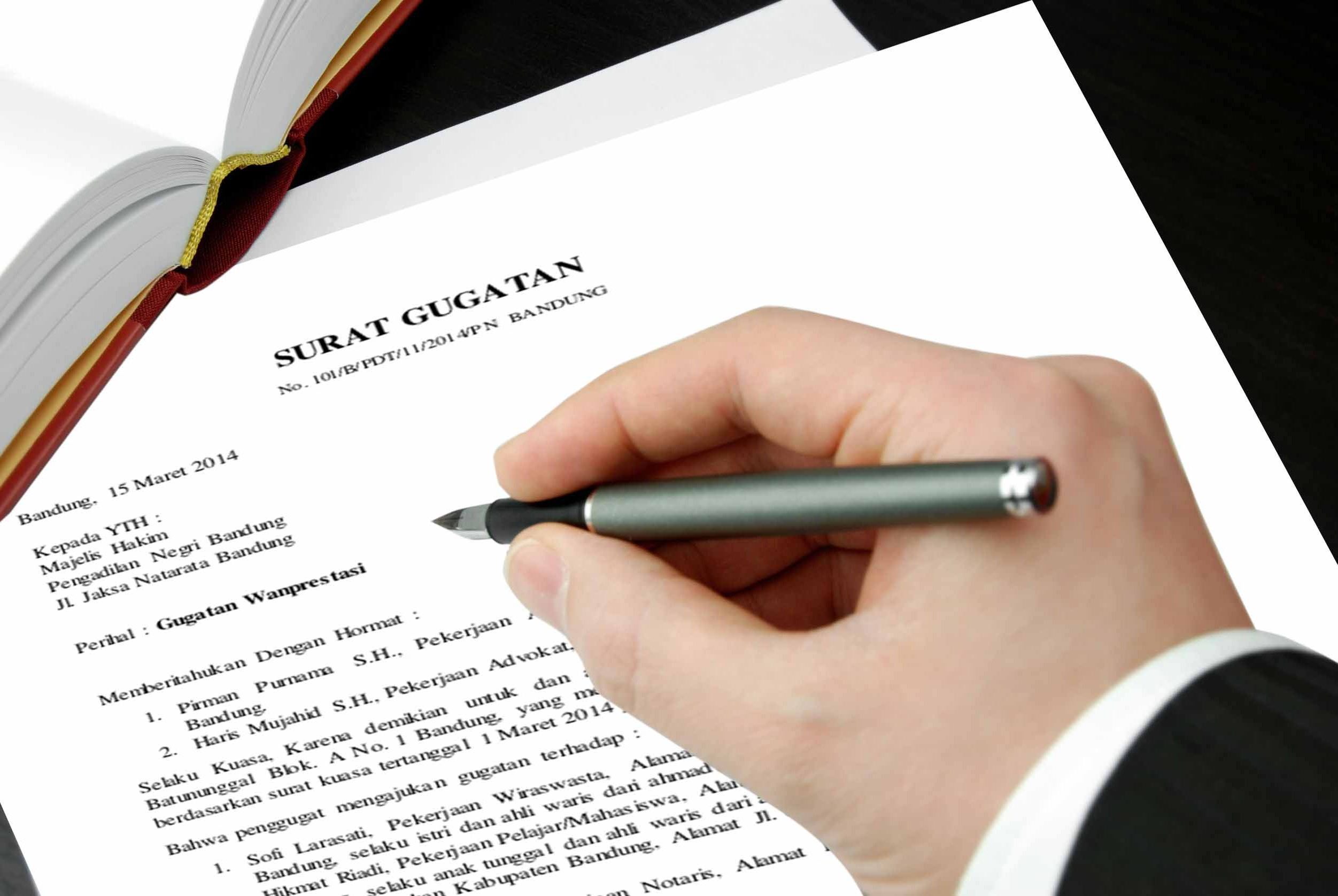 Hal Yang Perlu Diperhatikan Dalam Membuat Surat Gugatan