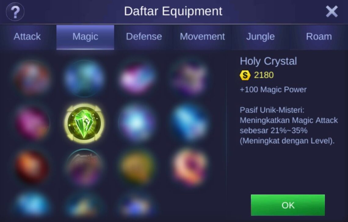 Build Item Hero Harith Full Magic Damage Tersakit 2022 Di Mobile Legend ...