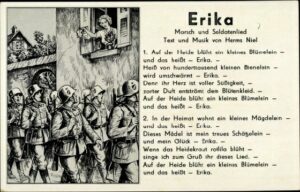 Erika, Lagu Mars NAZI Jerman Tahun 1930-an, Lagu Mars Paling Terkenal ...