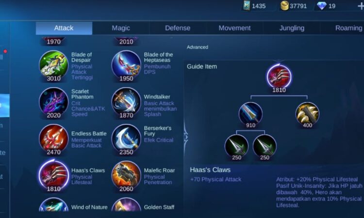 Build Item Hero Ruby Tank Terkuat Di Mobile Legend, Build Item Anti Mati!