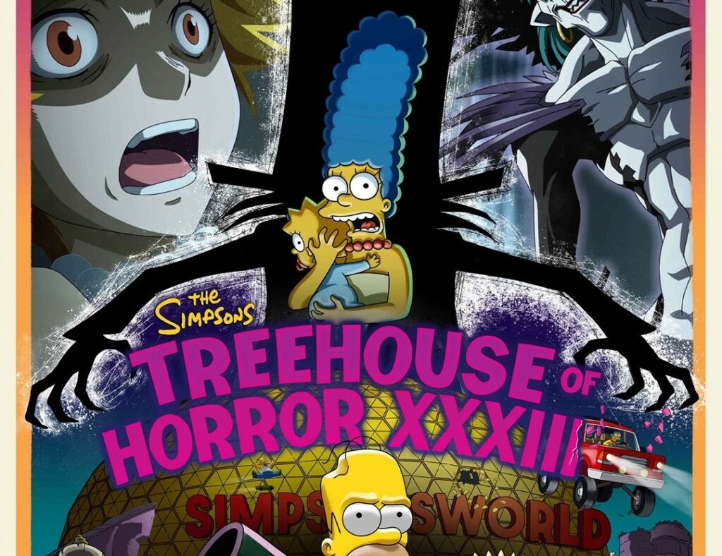 Bocoran Death Tome, Video Kartun The Simpsons yang Memparodikan Death Note