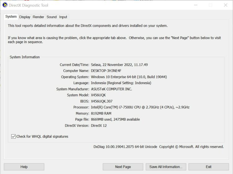 5 Cara Cek RAM Laptop atau PC dengan Mudah dan Contoh Hasilnya