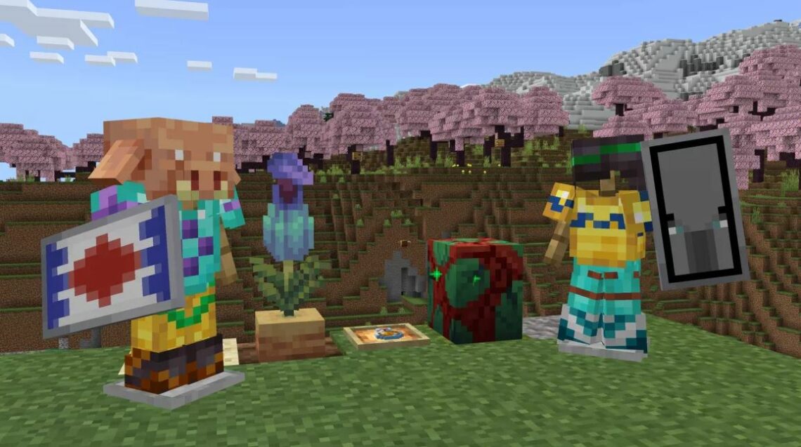 Update Minecraft 1.20 Hadirkan Kustomisasi Shield